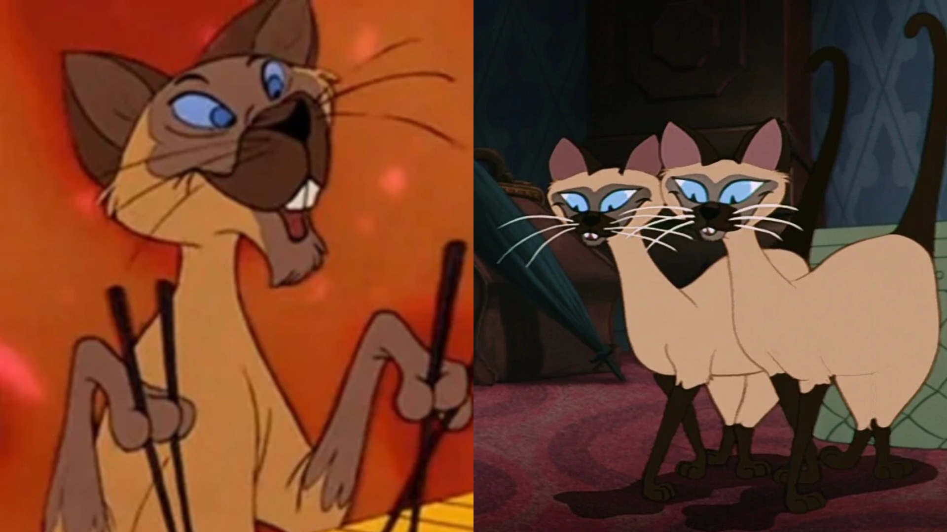 Resonate Disney Siamese cats