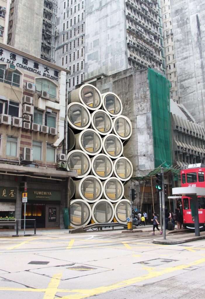 Hong Kong architect builds ‘tube homes’ made from concrete water pipes