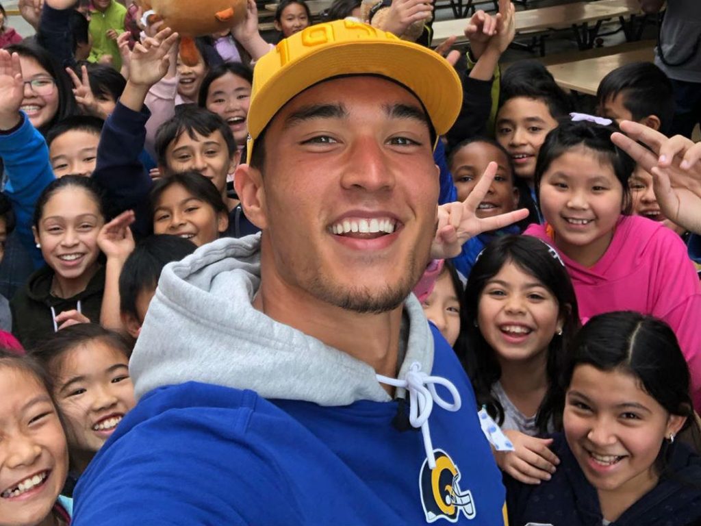 Los Angeles Rams safety Taylor Rapp fights against Coronavirus racism