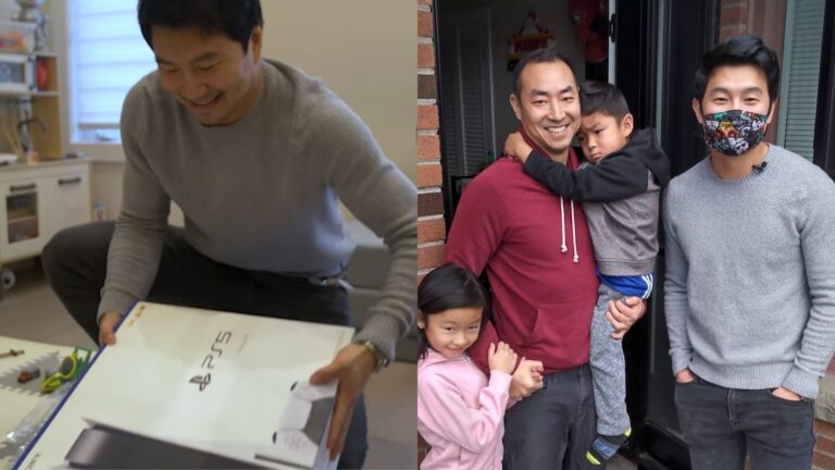 Simu Liu donates PS5 and $1000 to family who lost their mother to cancer