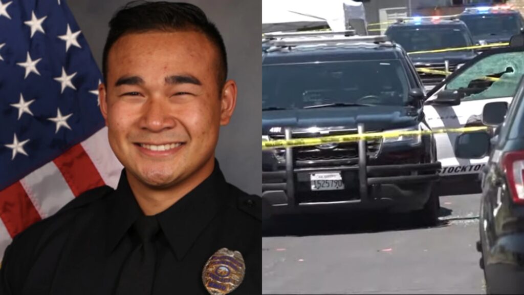 Asian police officer shot and killed whilst responding to a domestic ...