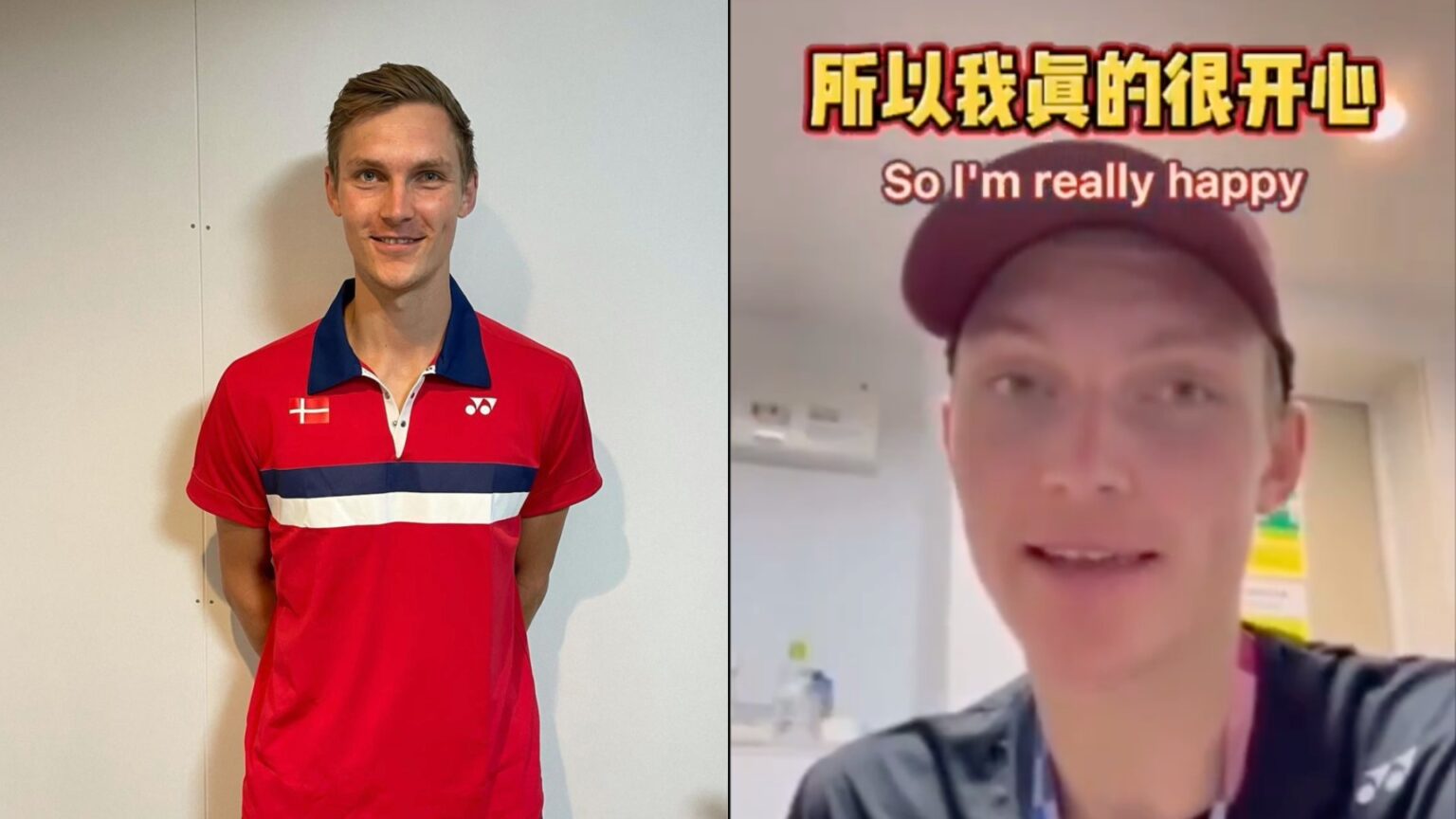 Danish gold medalist Viktor Axelsen wins Chinese internet by thanking ...