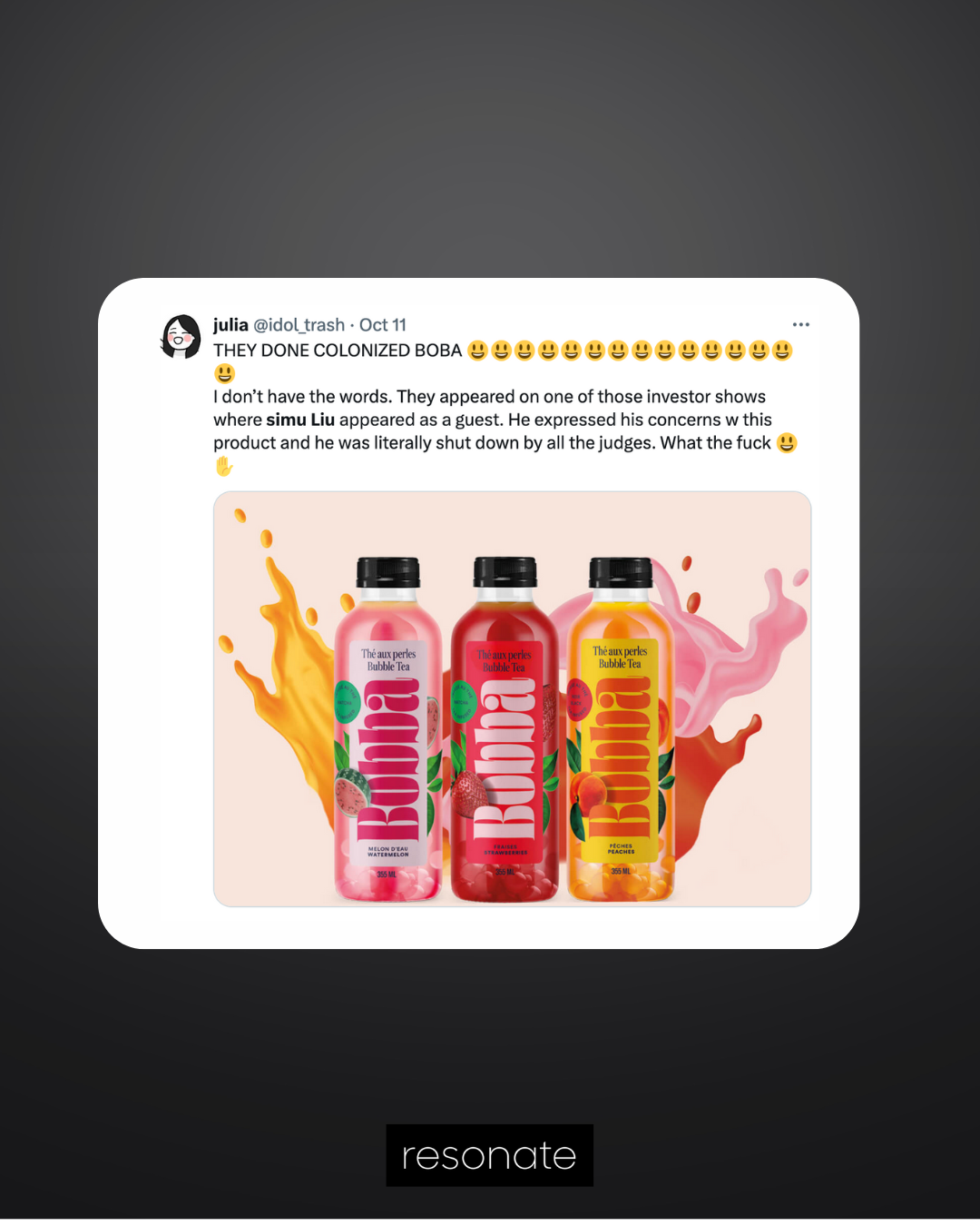 'Dragons' Den': Simu Liu Calls Out Bubble Tea Company Bobba for ...