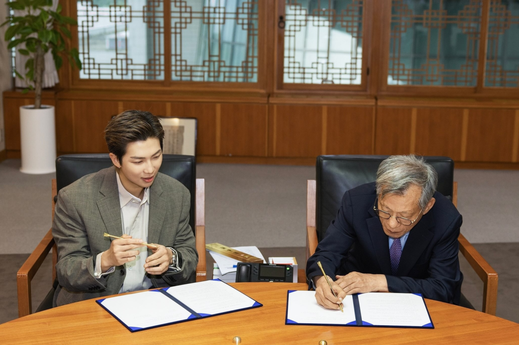 BTS Leader RM Appointed Global Ambassador for National Museum of Korea
